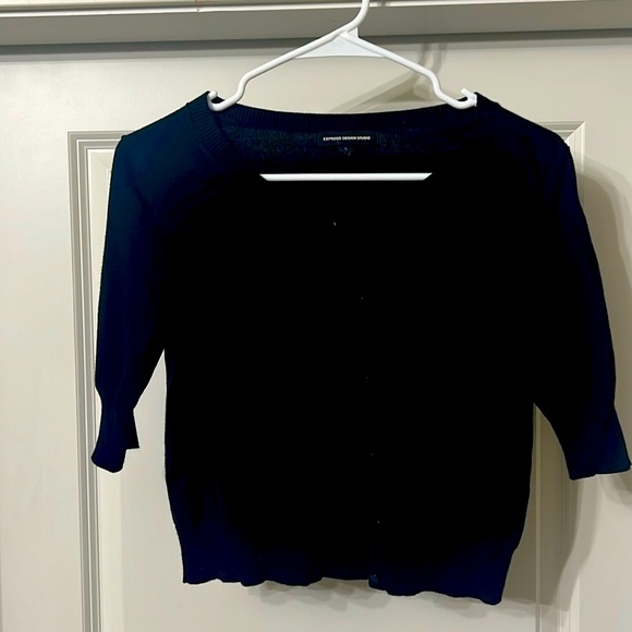 Express | Sweaters | Express Small Quarter Length Cropped Sweater ...